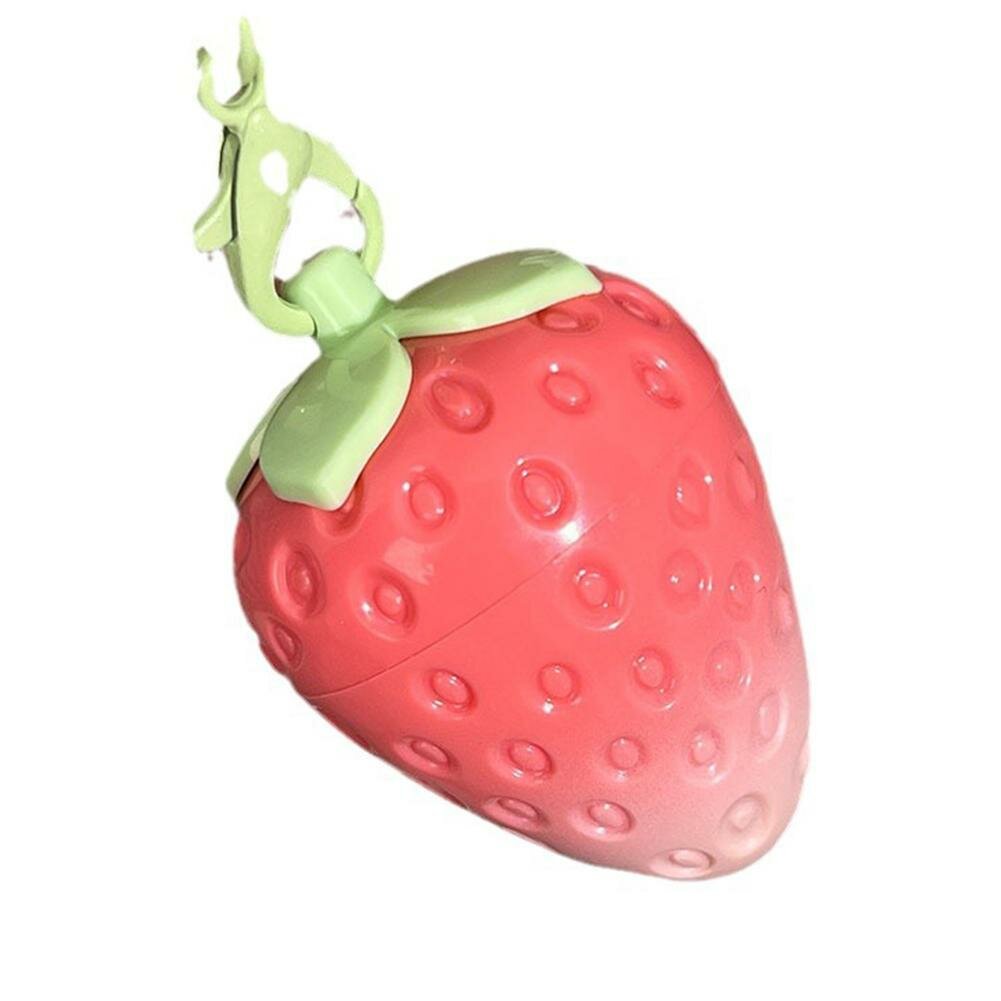 Помада для губ в форме клубники с изменением цвета, увлажняющая и питательная