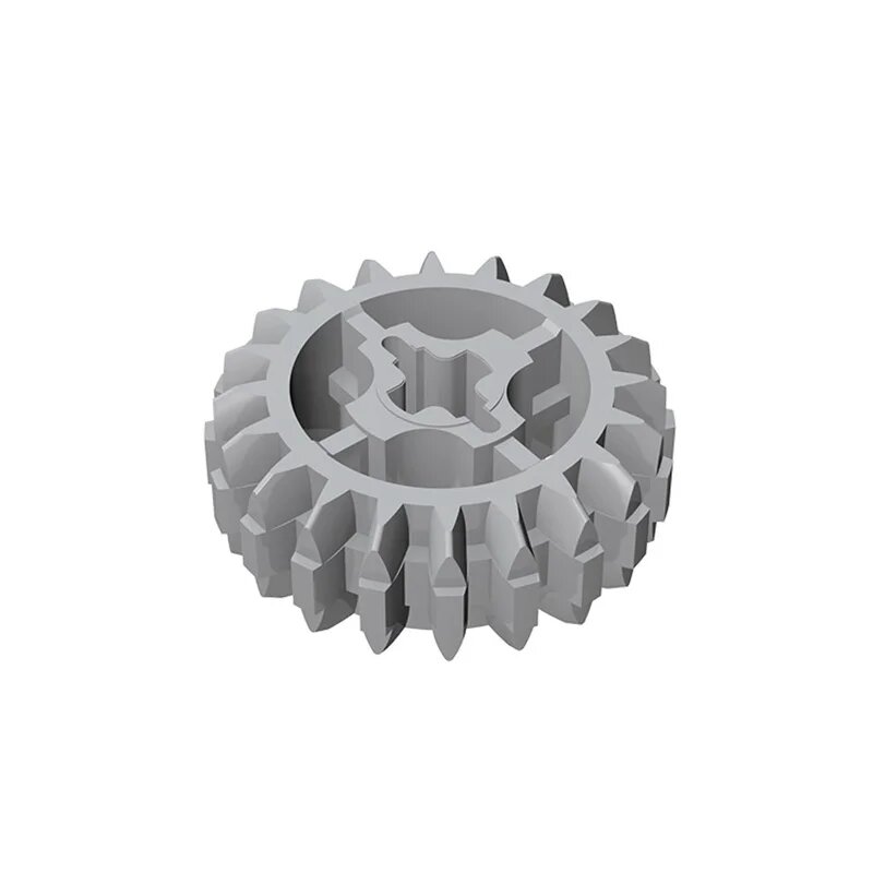 GOBRICKS 18575 шестерни 20 зубов 10 шт. Серый, 071