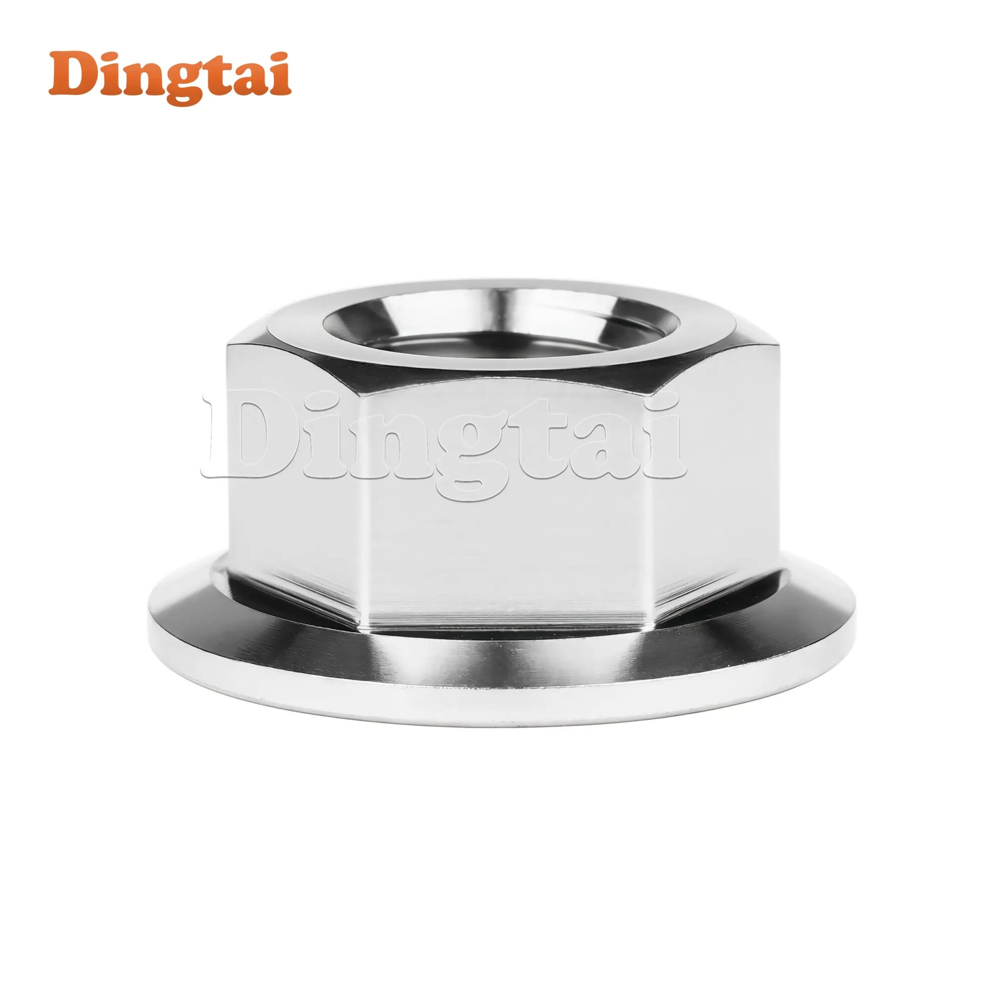 Dingtai титановые фланцевые гайки M5/M6/M8/M10/M12/M14/M16 M14X1.5mm, Titanium