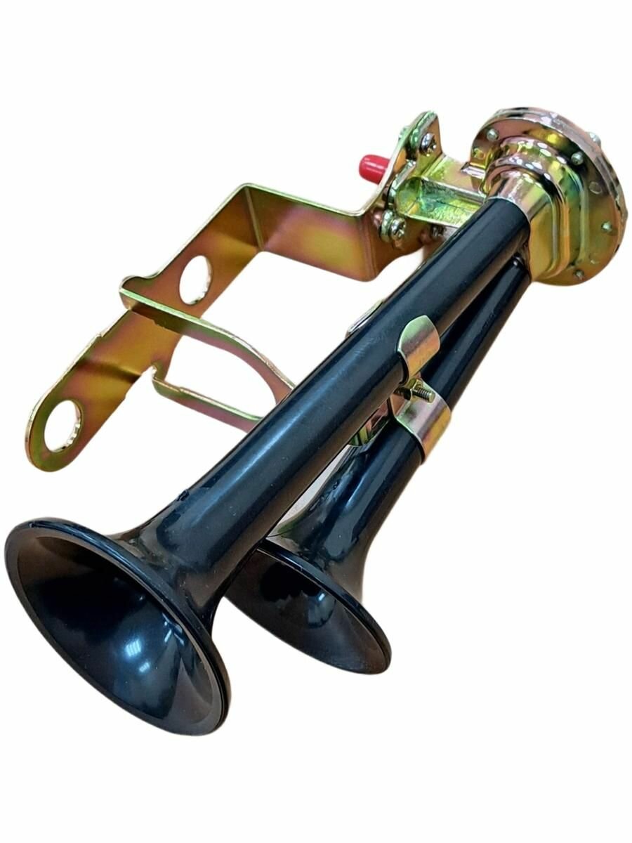 С40В Сигнал звуковой (пневматический), подходит для БелАЗ, краз, ЗИЛ, КамАЗ, МАЗ