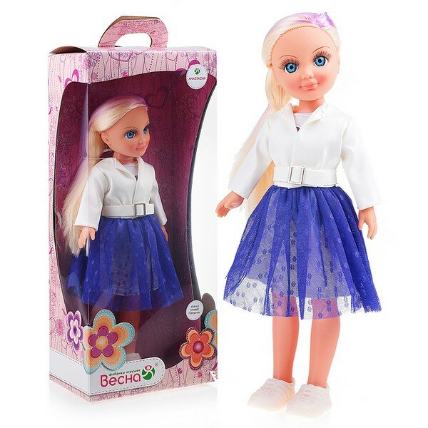 Кукла Весна "Анастасия осень 4" озвученная, высота 42 см в/к 13*21*49 см
