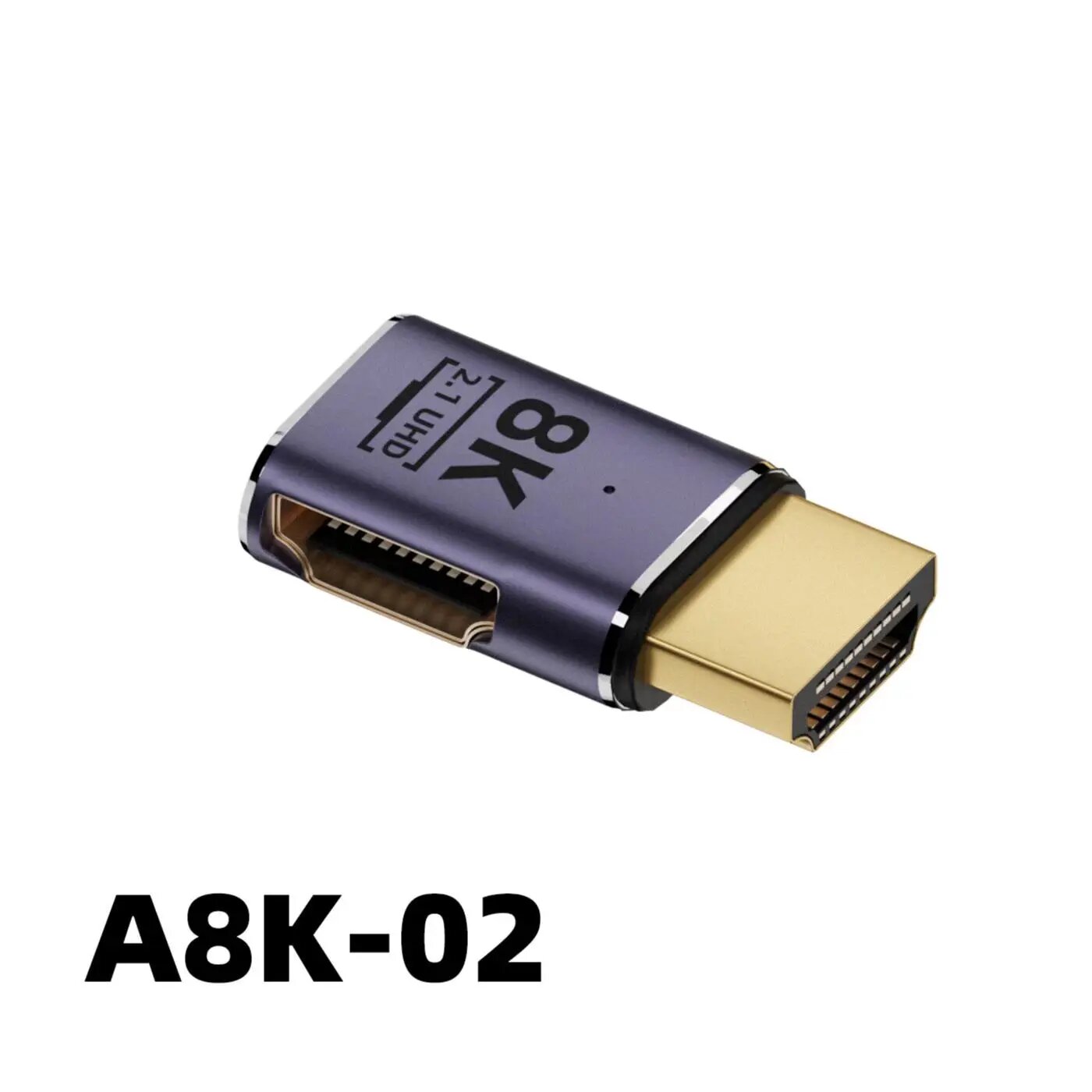 DIXSG HDMI-адаптер mini HDMI в HDMI2.1 8K60HZ 4K120HZ A8K-02