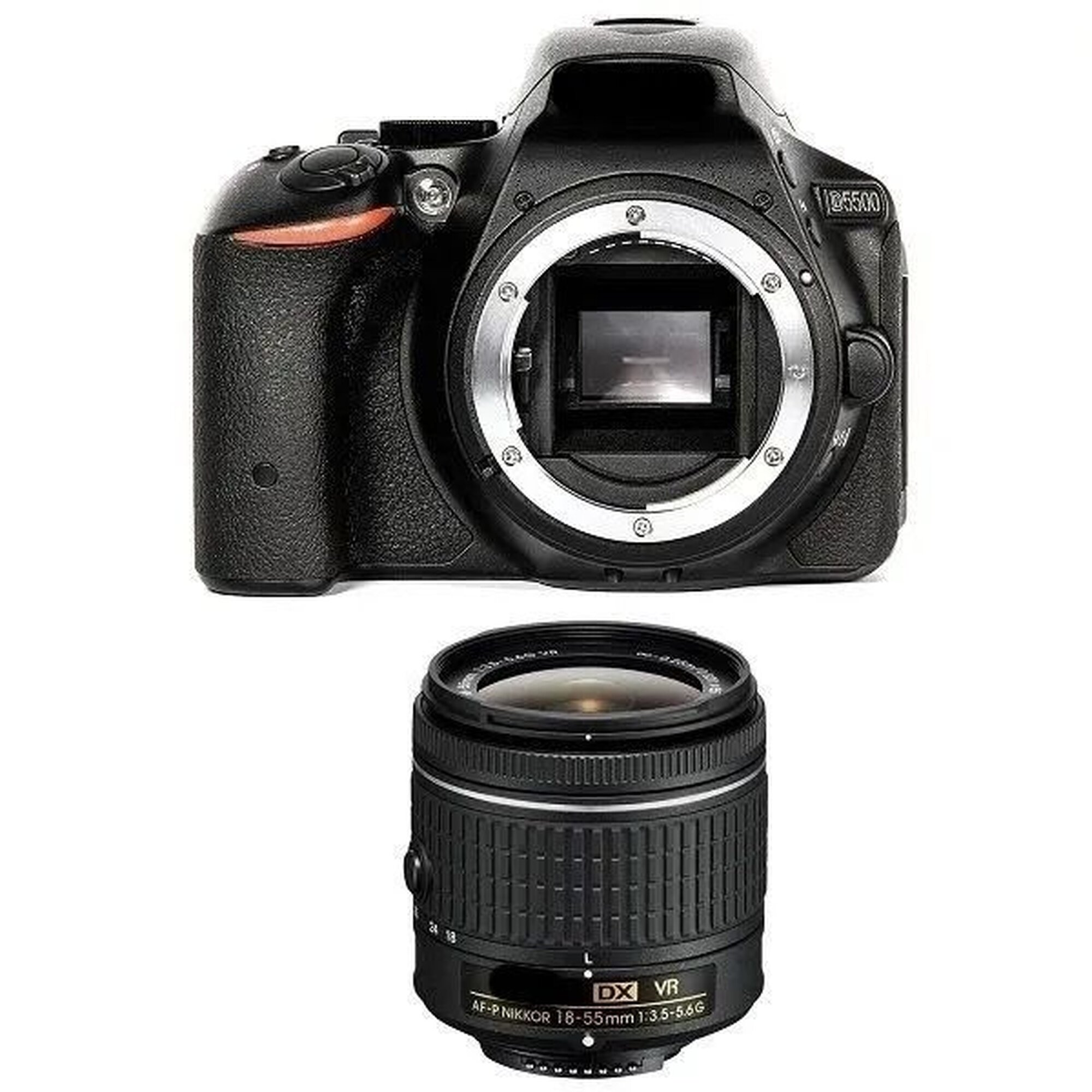 Фотоаппарат Nikon D5500 Kit 18-55mm, 24 МП, Full HD видео, 39-точечный автофокус