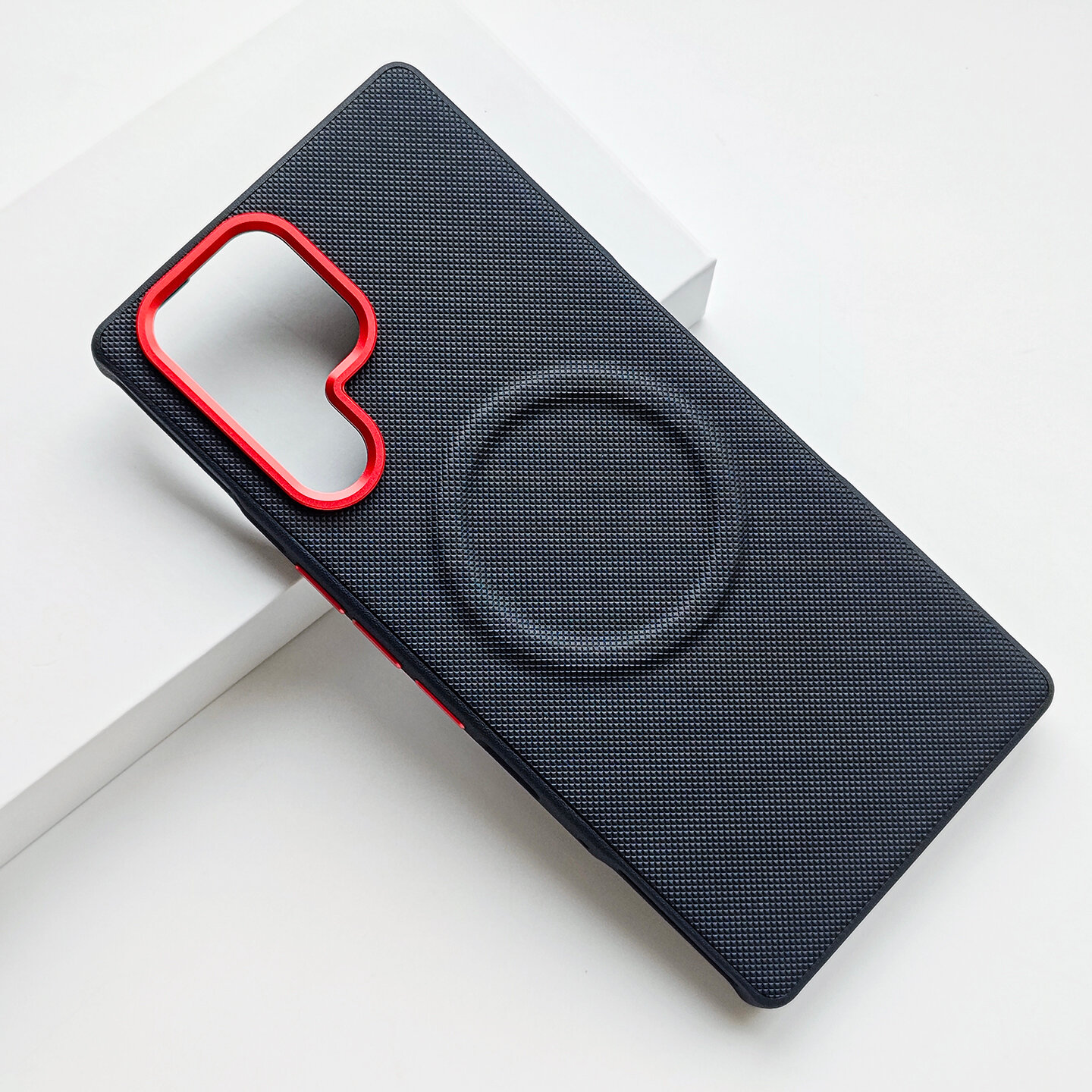 Чехол Для Nubia Red Magic 11 Pro / Nubia Red Magic 11 Pro+, soft touch, чехол-кардиомонитор, искусственная кожа, поликарбонат (PC), защита камеры, ударопрочный, усиленные углы, Nubia,