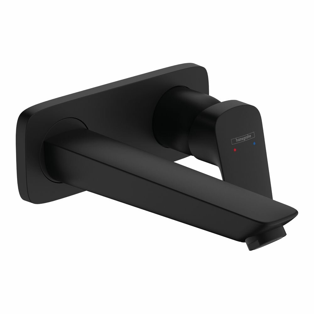 Смеситель для раковины Hansgrohe Logis скрытого монтажа 71220670 черный матовый