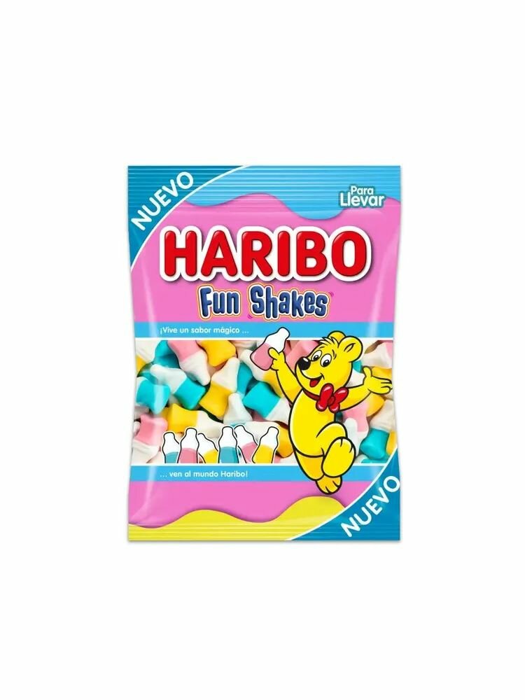 Мармелад жевательный Haribo Fun Shakes Фан Шейкс Молочные коктейли, 80 г