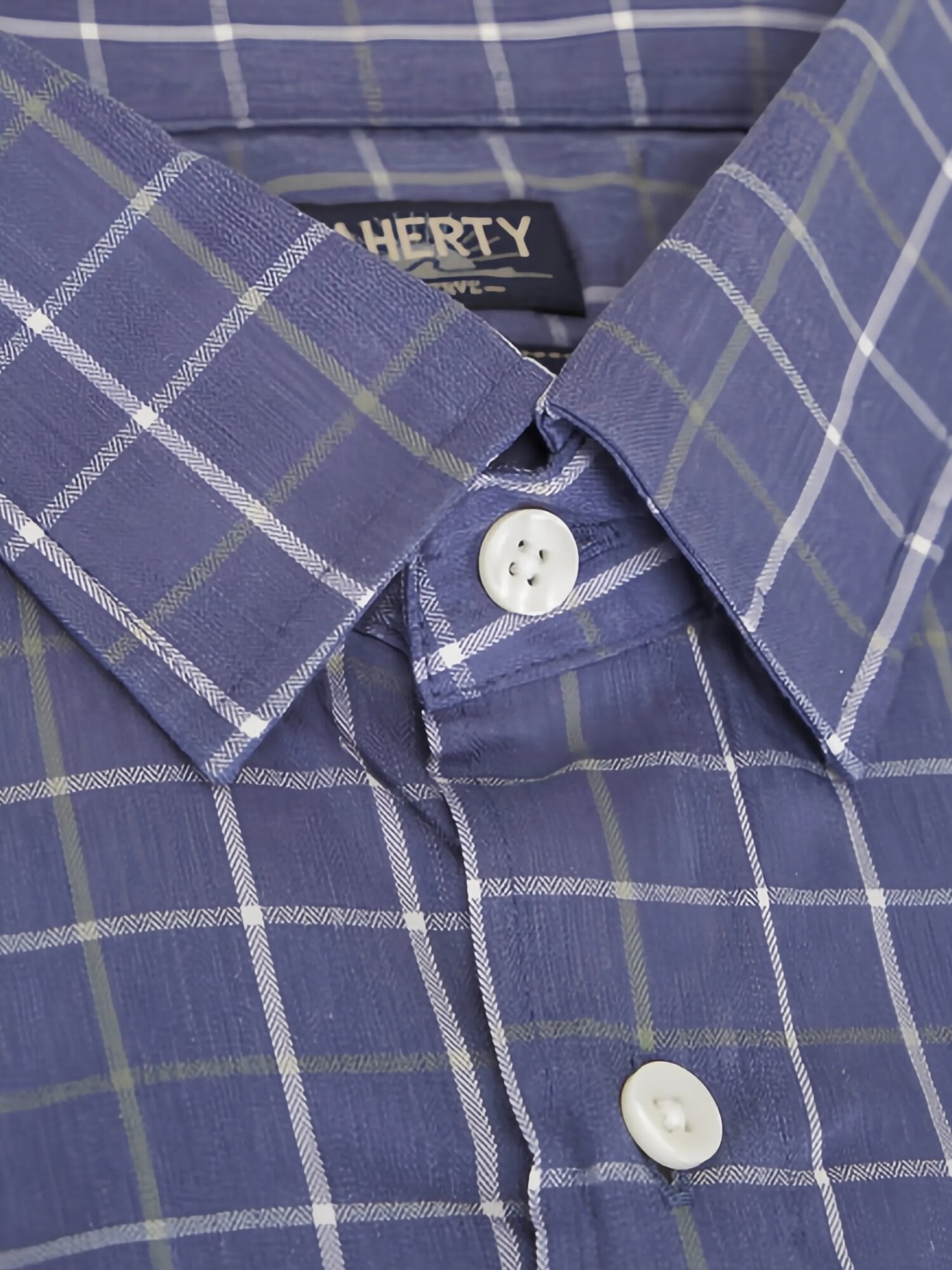 Рубашка Faherty The Movement, размер 2XL, blue — фото 1
