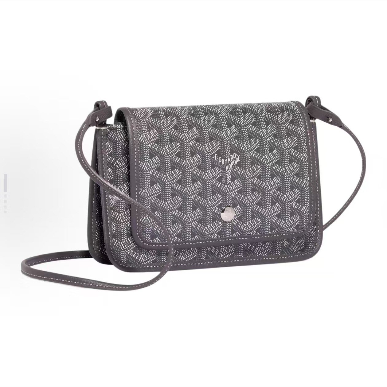 Сумка-конверт Goyard WOC с узором «гусиная лапка», Y-образная трехслойная сумка-клатч с полноцветным принтом, сумка на плечо и через плечо.