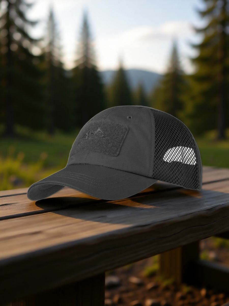 Тактическая бейсболка Helikon-Tex Baseball Vent Cap, Black