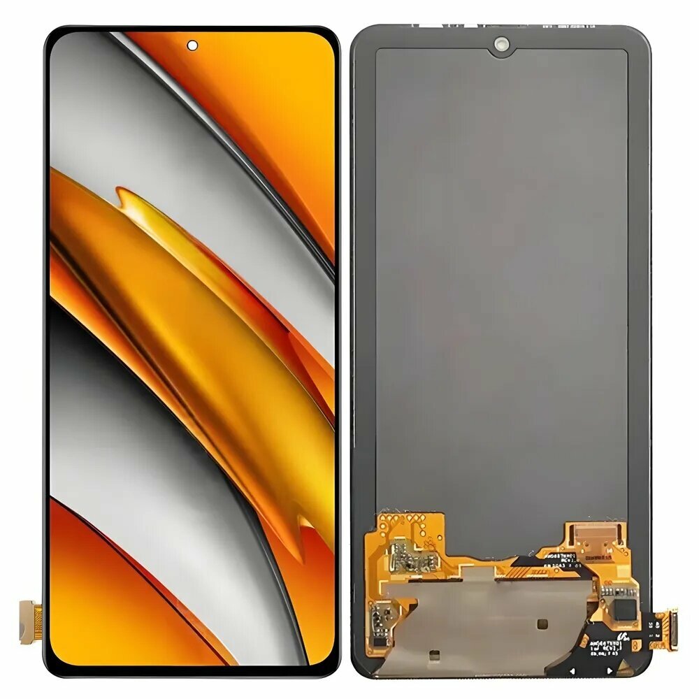 (AMOLED) Дисплей(экран) для Poco F3 (поко ф3) в сборе с тачскрином (Оригинал) , M2012K11AG