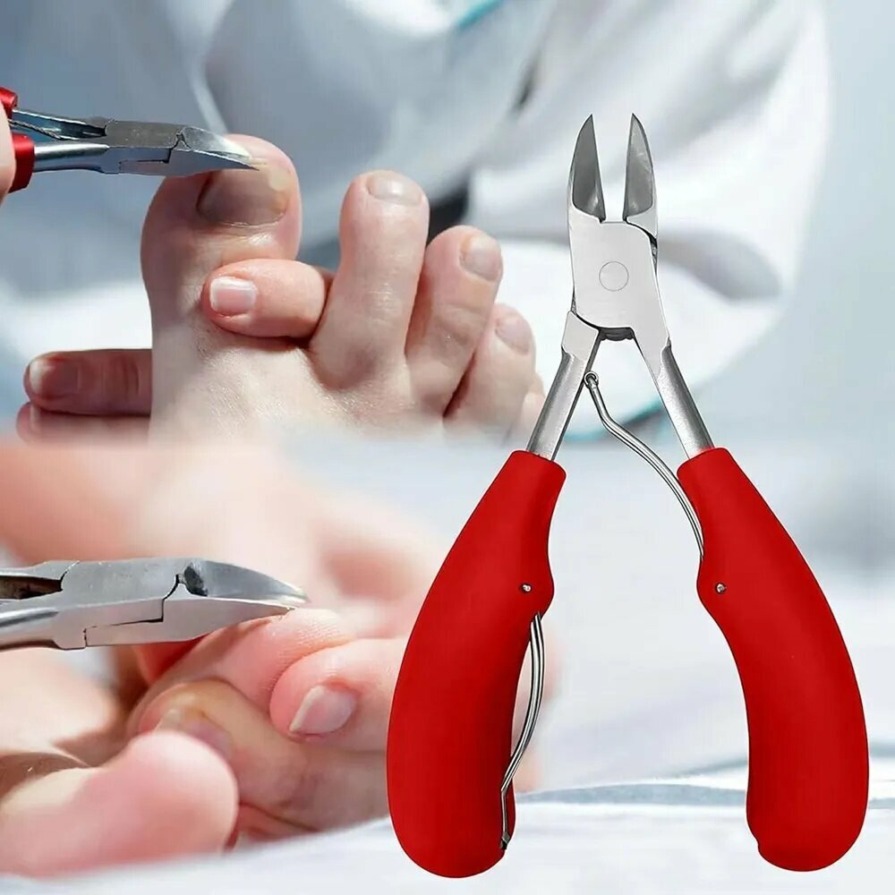 Кусачки для ногтей педикюрные, щипчики для ногтей на руках и ногах