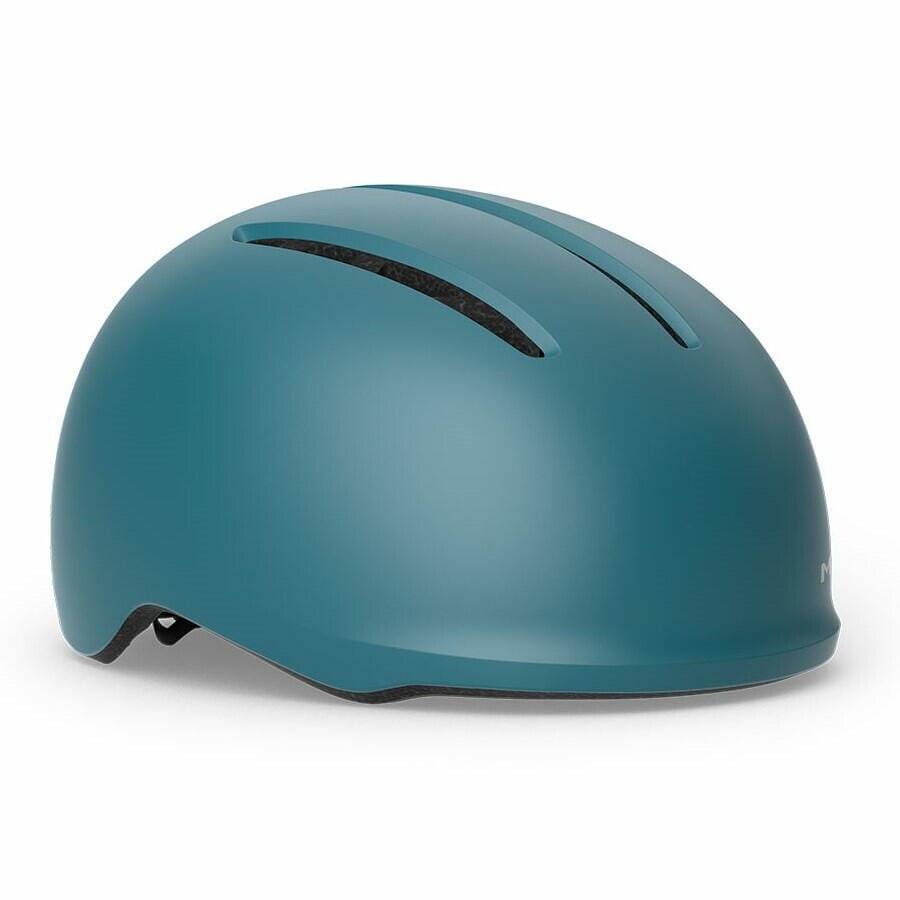 DECATHLON шлем защитный MET Vibe, синий, размер L/58-61 см