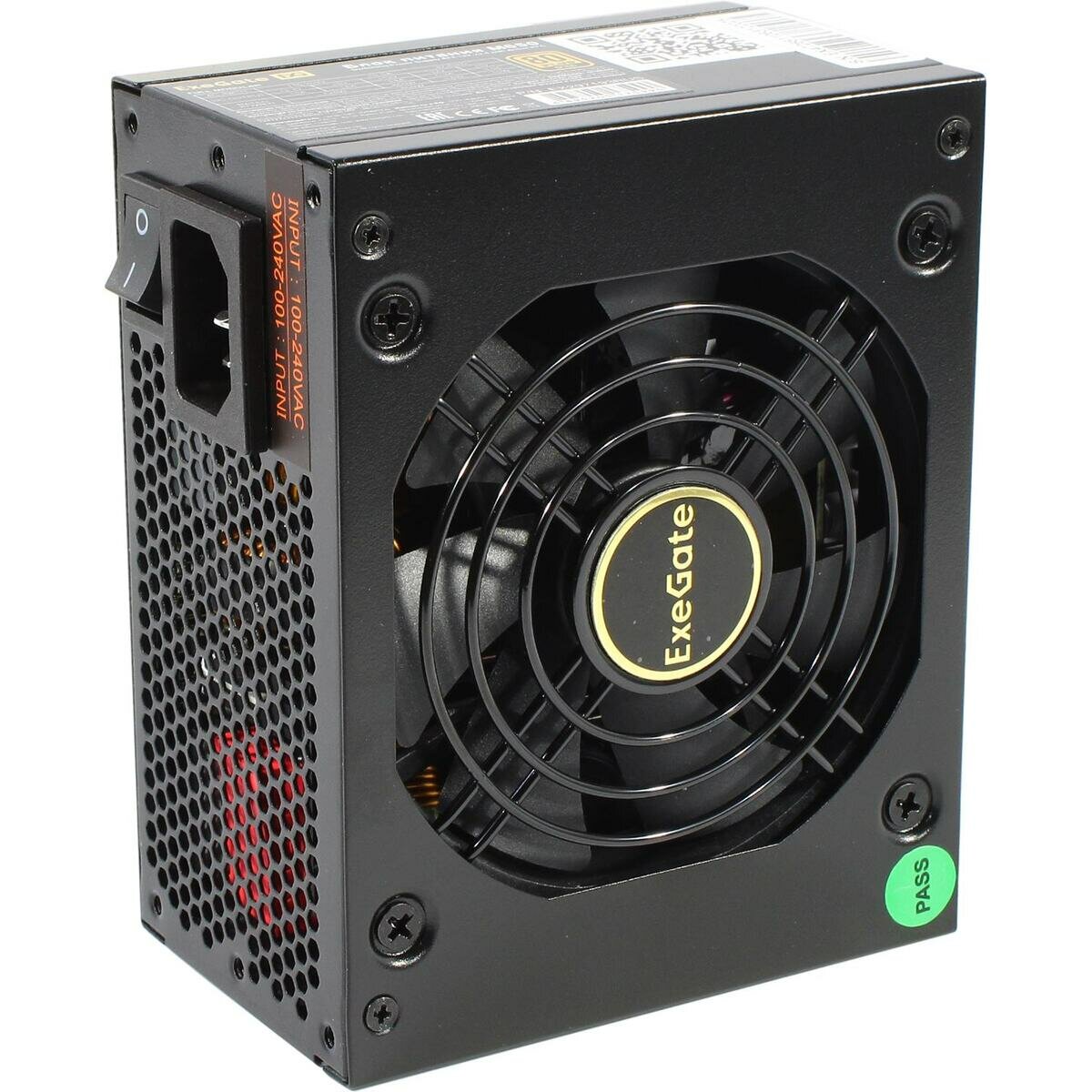 Блок питания ExeGate M650 FC 650W SFX (24+2x4+2x6/8пин)
