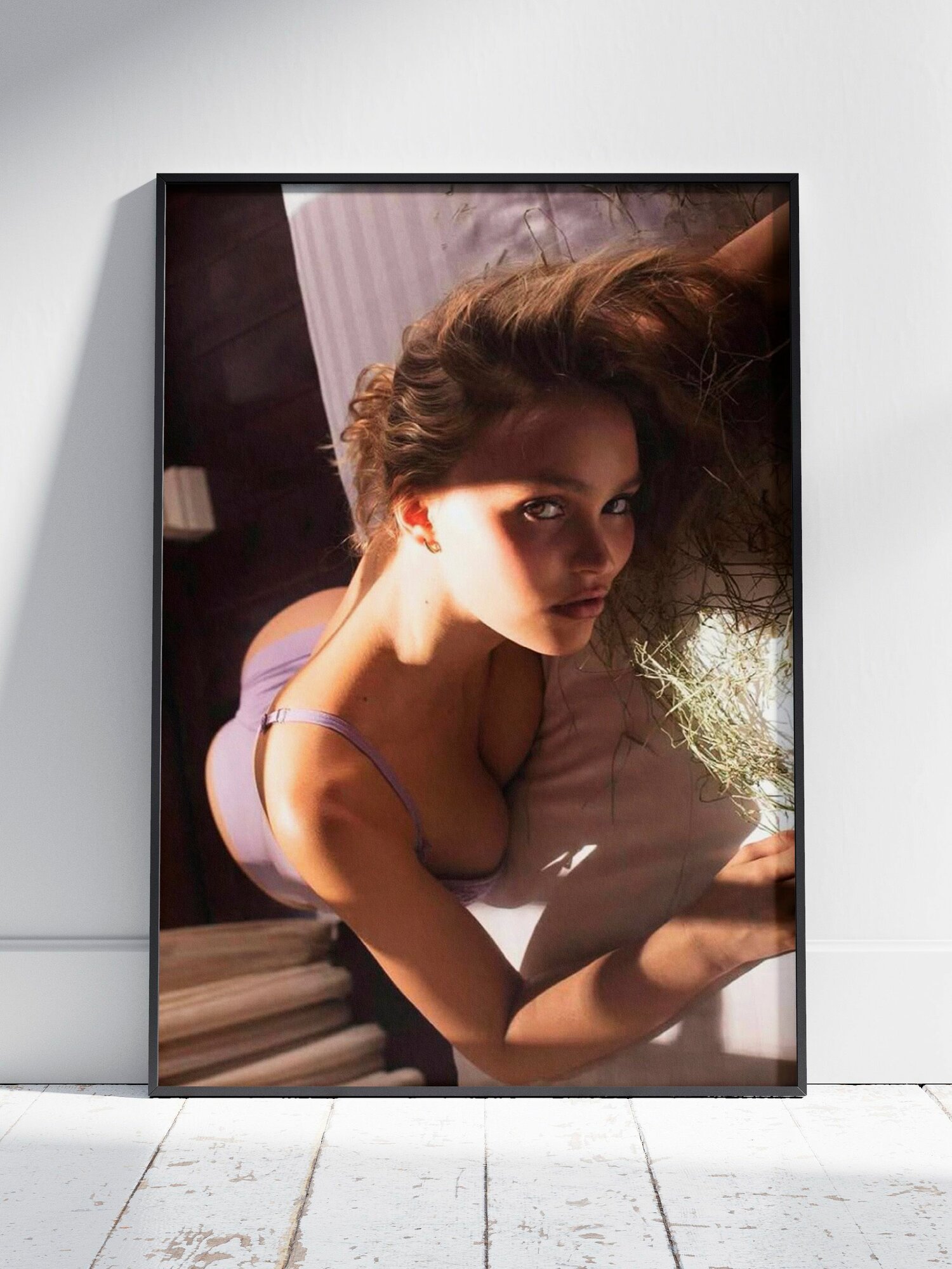 Плакат на стену для интерьера Лили Роуз Депп (Lily Rose Depp 32) - Постер по модели, бренду и моде формата A4 (21x30 см)
