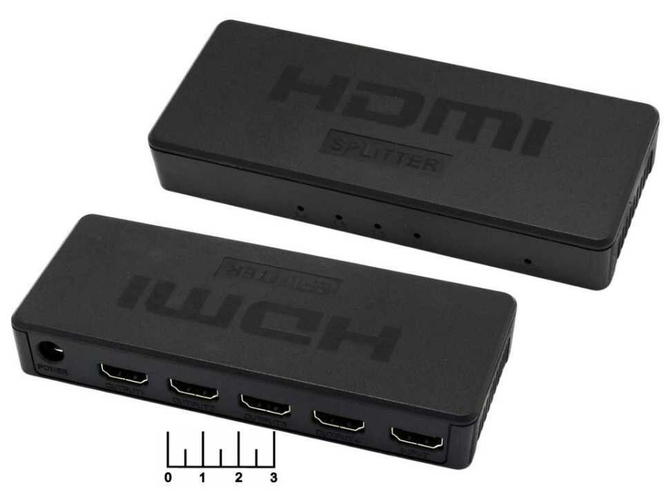 Сплиттер HDMI 1 вход 4 выхода Rexant (17-6952)