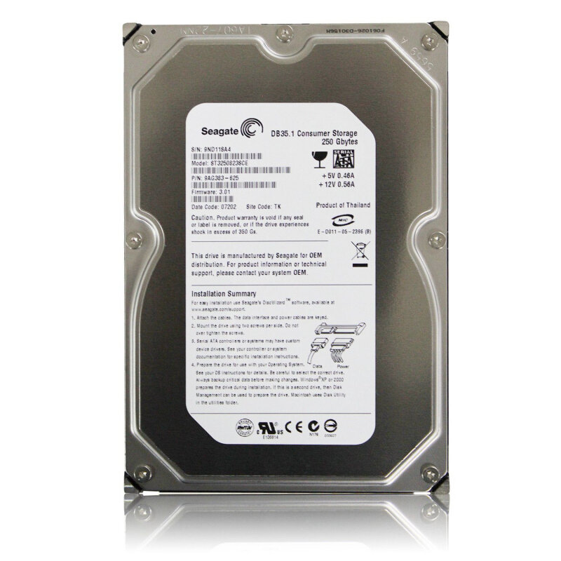 Жесткий диск Seagate ST3250823SCE 250Gb 7200 SATA 3.5" HDD