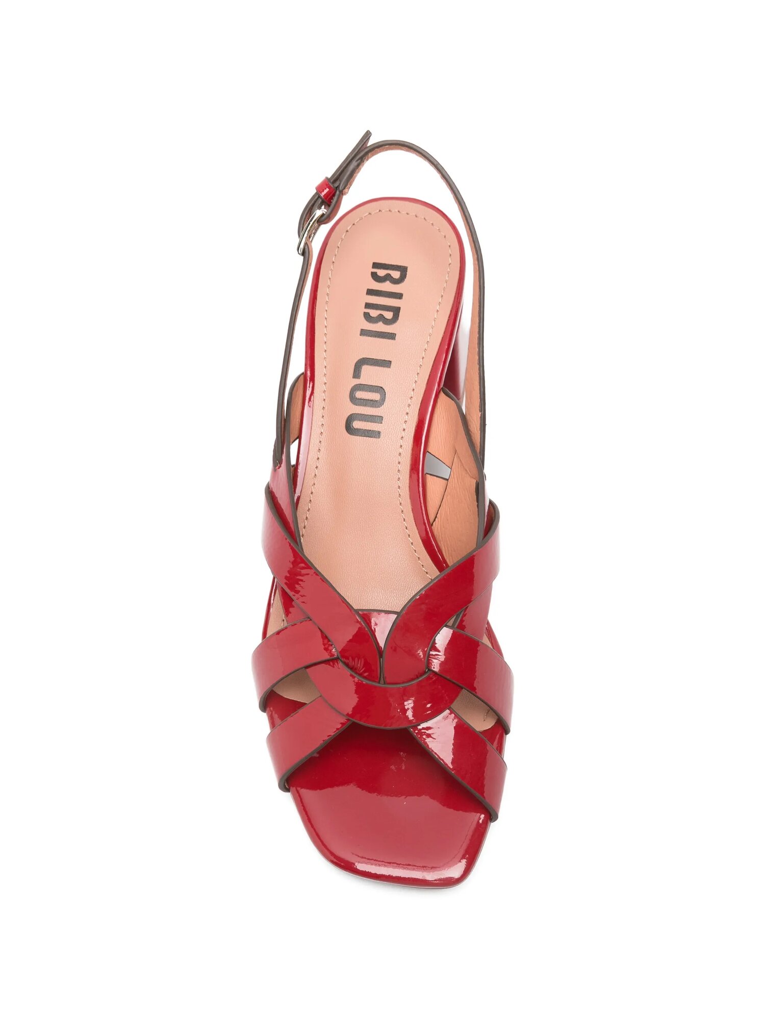 Босоножки Bibi Lou Square-toe sandals, размер 38, red — фото 1