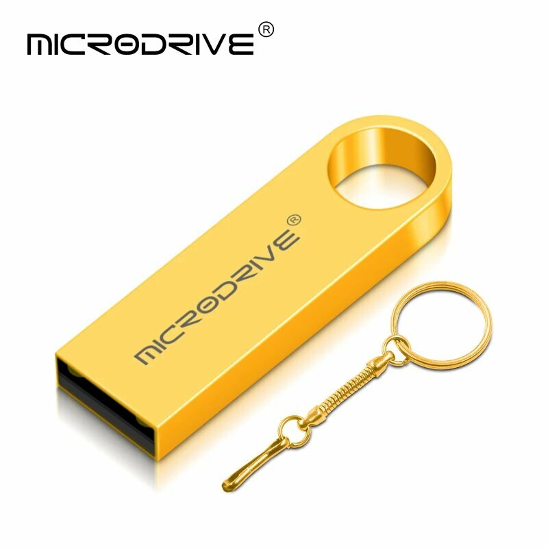 MicroDrive USB-флешка 256 ГБ 512 ГБ, Золотой