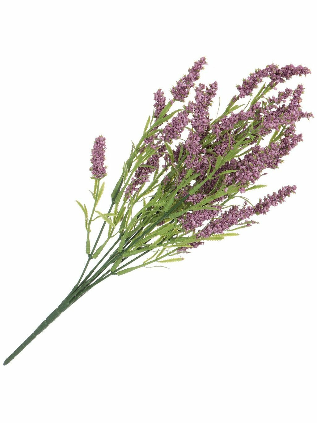 Цветок искусственный декоративный Лаванда 40 см, ветка для интерьера в стиле прованс, настольный декор для дома и офиса Y052