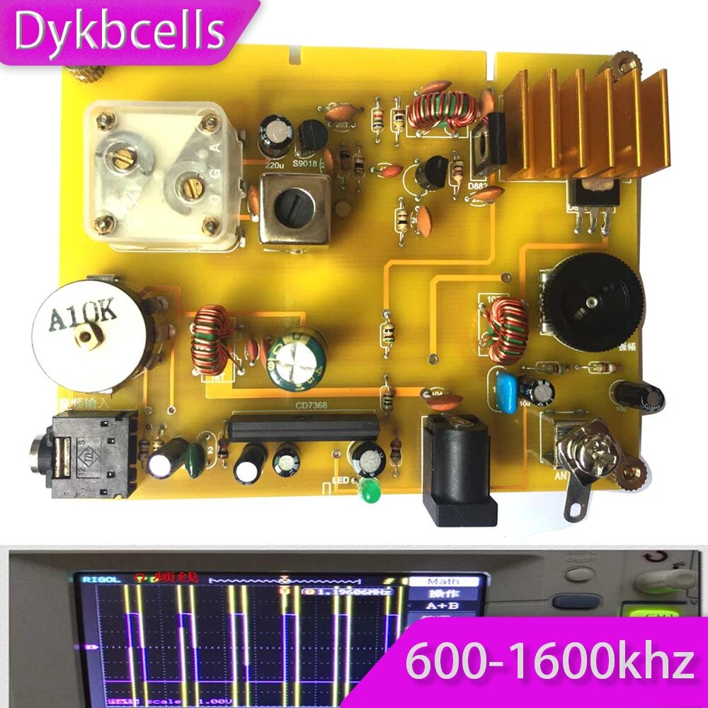 DYKB Micropower передатчик 600-1600 кГц, diy kits