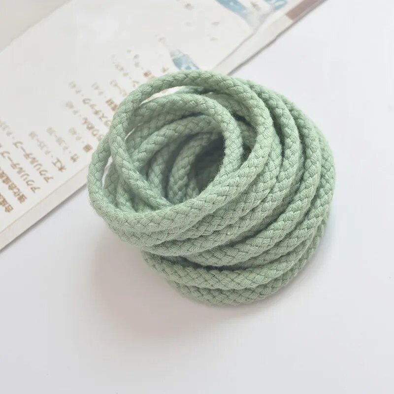 Хлопковая веревка Macrame Corda Barbantes 5 мм, 24 цвета