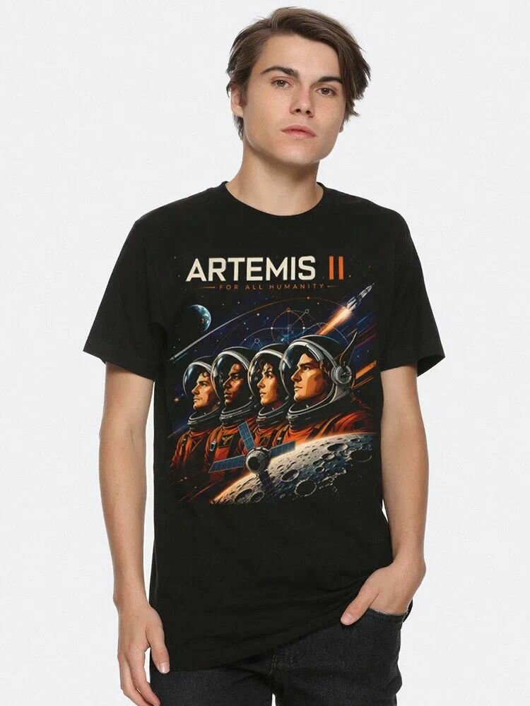 Футболка НАСА Артемида II / Artemis II NASA