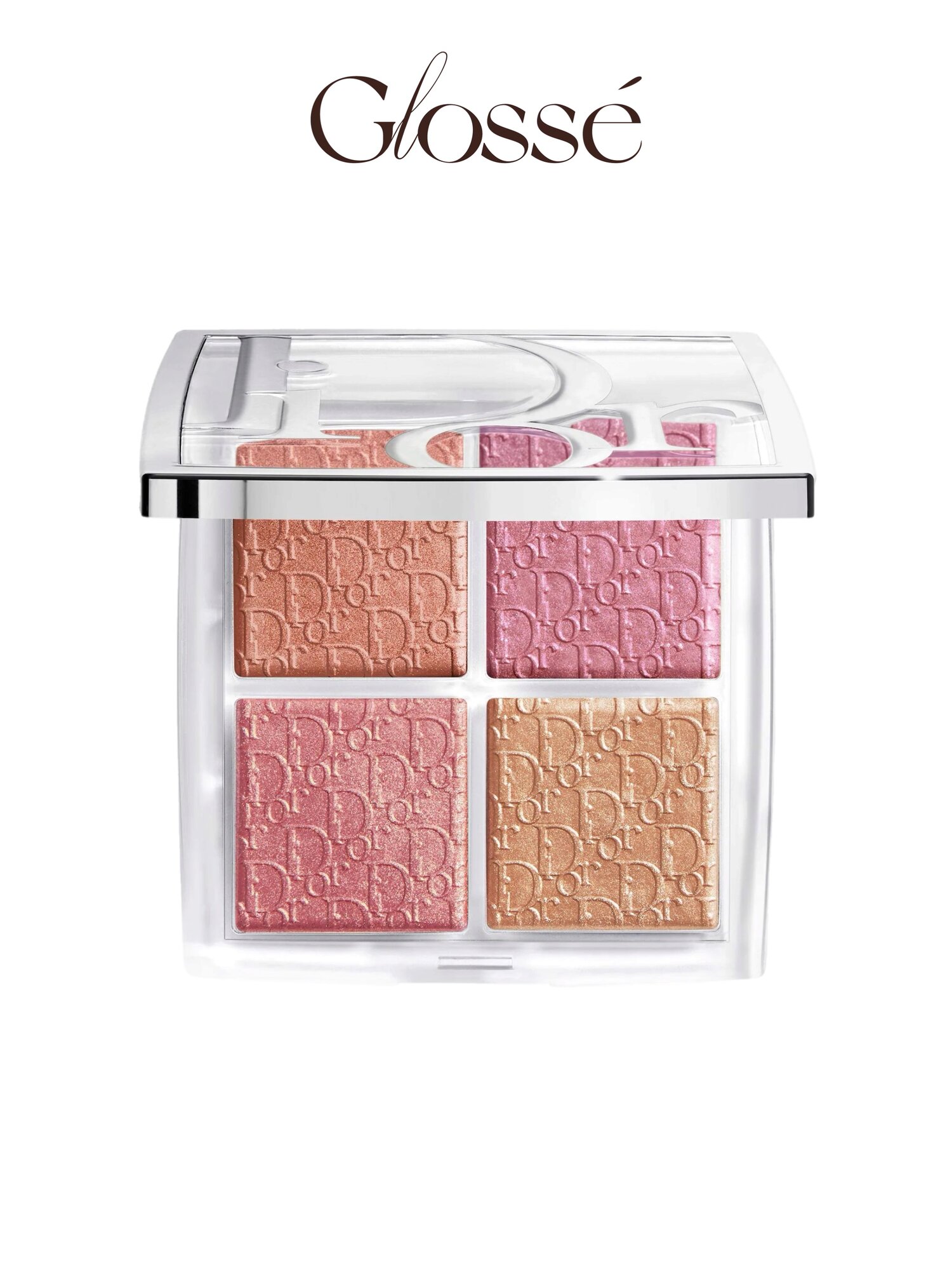 Dior Палетка хайлайтеров Backstage Glow Maximizer Face Palette, оттенок 005 Sunlit Amber Glow, 10 гр.