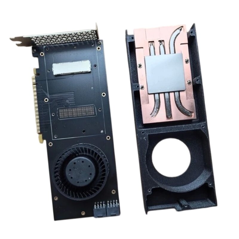 Плата адаптера V100 SXM2 к PCIe с охлаждающим вентилятором для настольных рабочих станций, металлические кронштейны для преобразования графического процессора