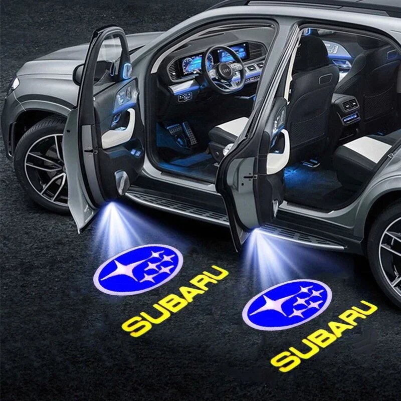 Светодиодные дверные светильники Subaru BRZ 2012-2017, Цвет: C