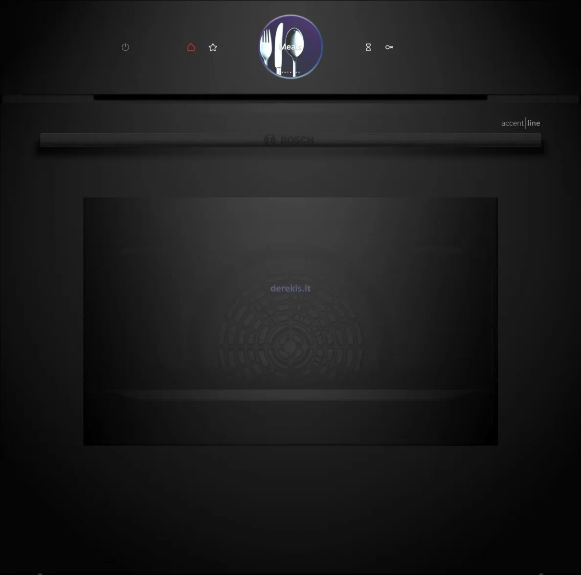 Духовой шкаф электрический Bosch HBG9763B1S, пиролиз, термощуп, черный (Германия)