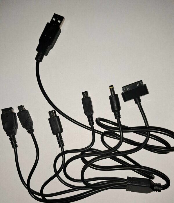 Переходник USB Орбита TD-1101 (7 разъемов, iPod, iPhone3G, HTC, PSP, NDSi)