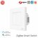 MOES ZigBee Smart Switch, 2 gang master switch, белый