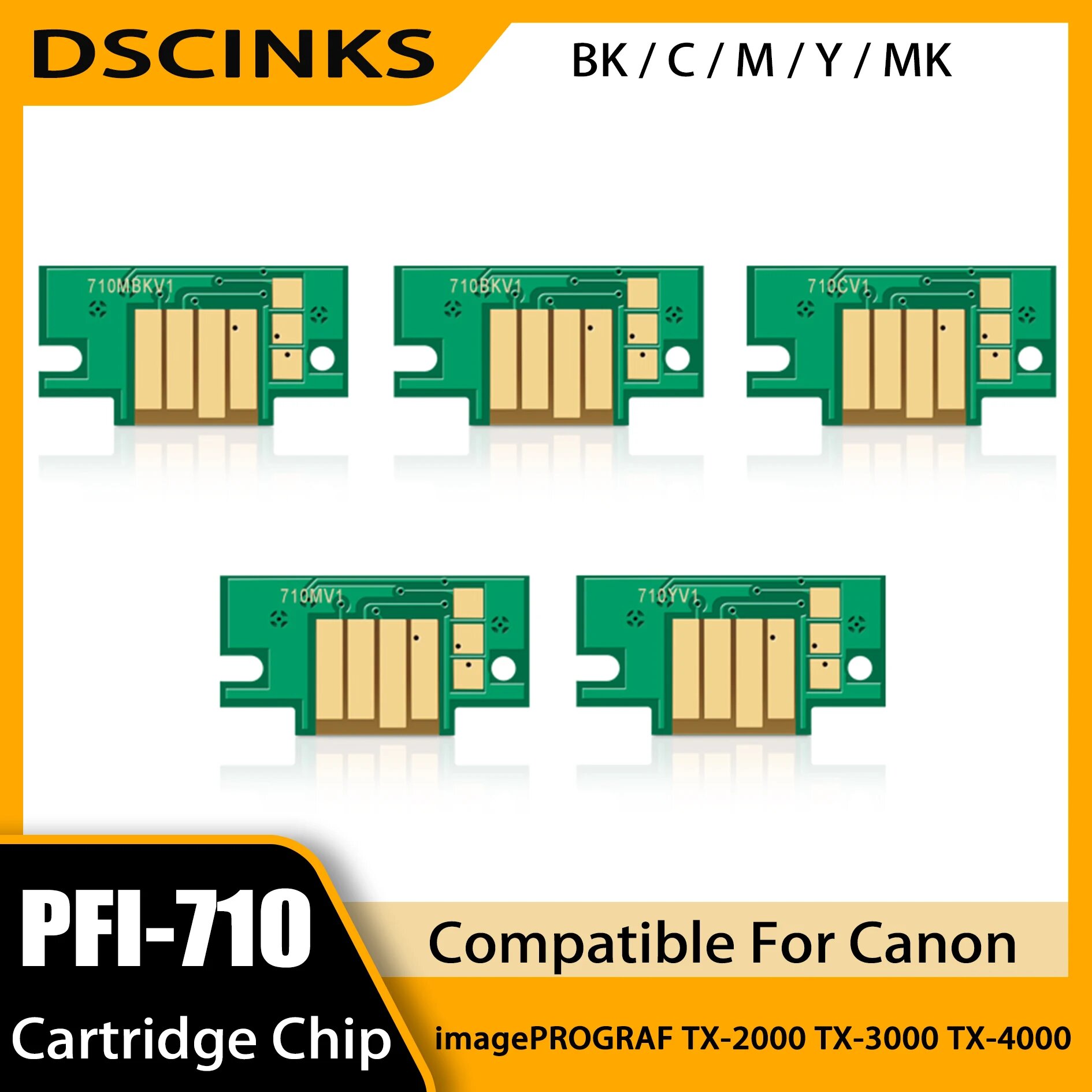 Чипы для картриджей Canon PFI-710, 1PC-MK