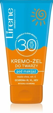 Средство солнцезащитное Lirene Sun Care защитная база под макияж SPF 30, 50 мл