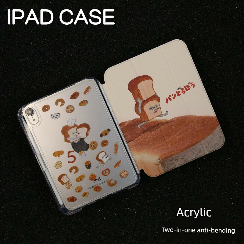 Bread Thief Твёрдый чехол для iPad mini 6/7 (8,3 дюйма) с отсеком для стилуса - защитный чехол