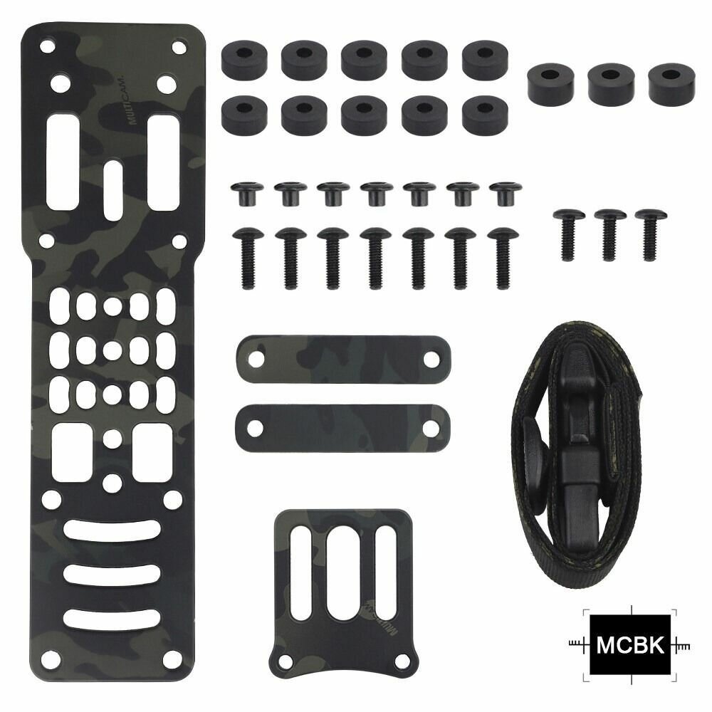 Тактический модульный адаптер кобура, MHA Ножной ремень Kit, Molle LSK Quick Detach Plates