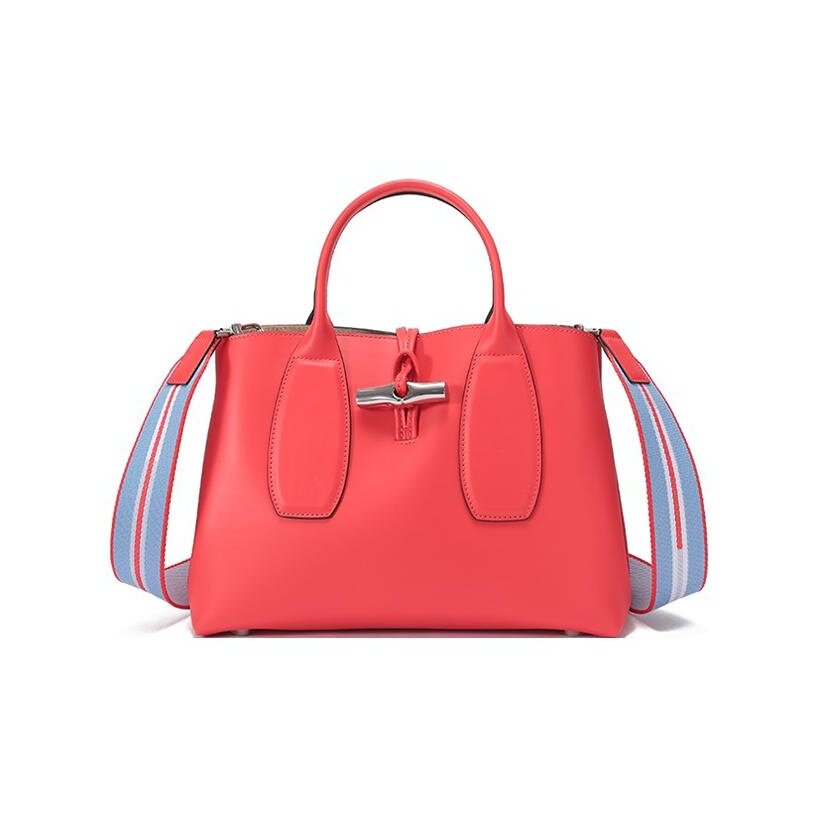 Сумка Longchamp Le Roseau, красный — фото 1