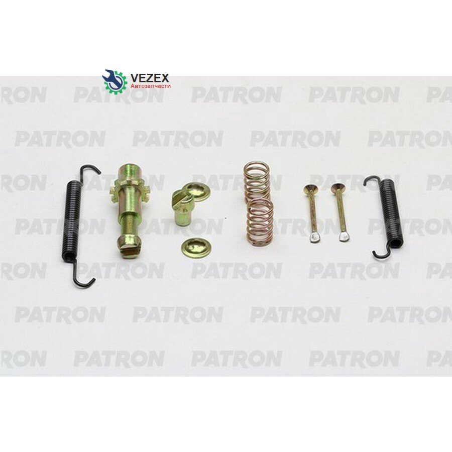 PATRON PSRK010KOR Ремкомплект крепления тормозных колодок задн прав HYUNDAI: GRAND STAREX, STAREX (H-1) 07- ручника +ABS (произведено в Корее) PSRK010KOR