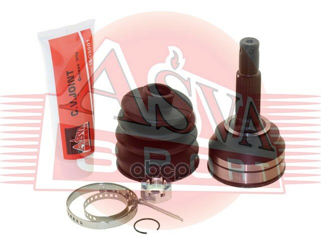 ШРУС наружный 29x47x24 TOYOTA DAIHATSU SIRION M300 2004-2010/ PASSO/BB 2006< ASVA арт. TY-QNC20