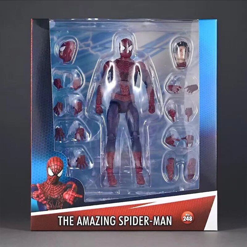 Bandai Mafex 248 The Amazing Spider-Man 2 Andrew Garfield Фигурка with box