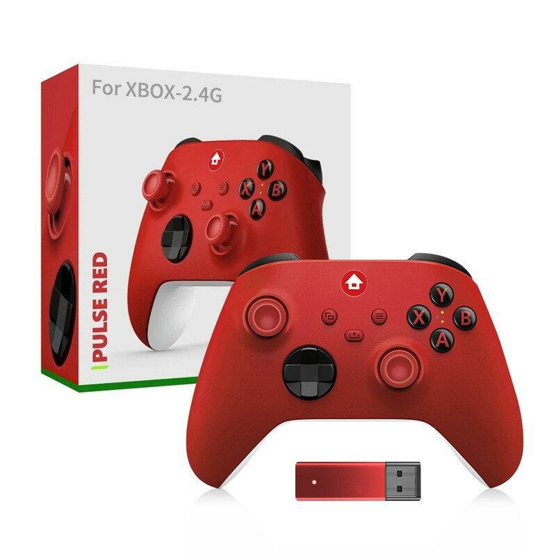 Беспроводной геймпад для Xbox Series X/S, контроллер 2.4G для ПК, с вибрацией, разъем USB Type-C
