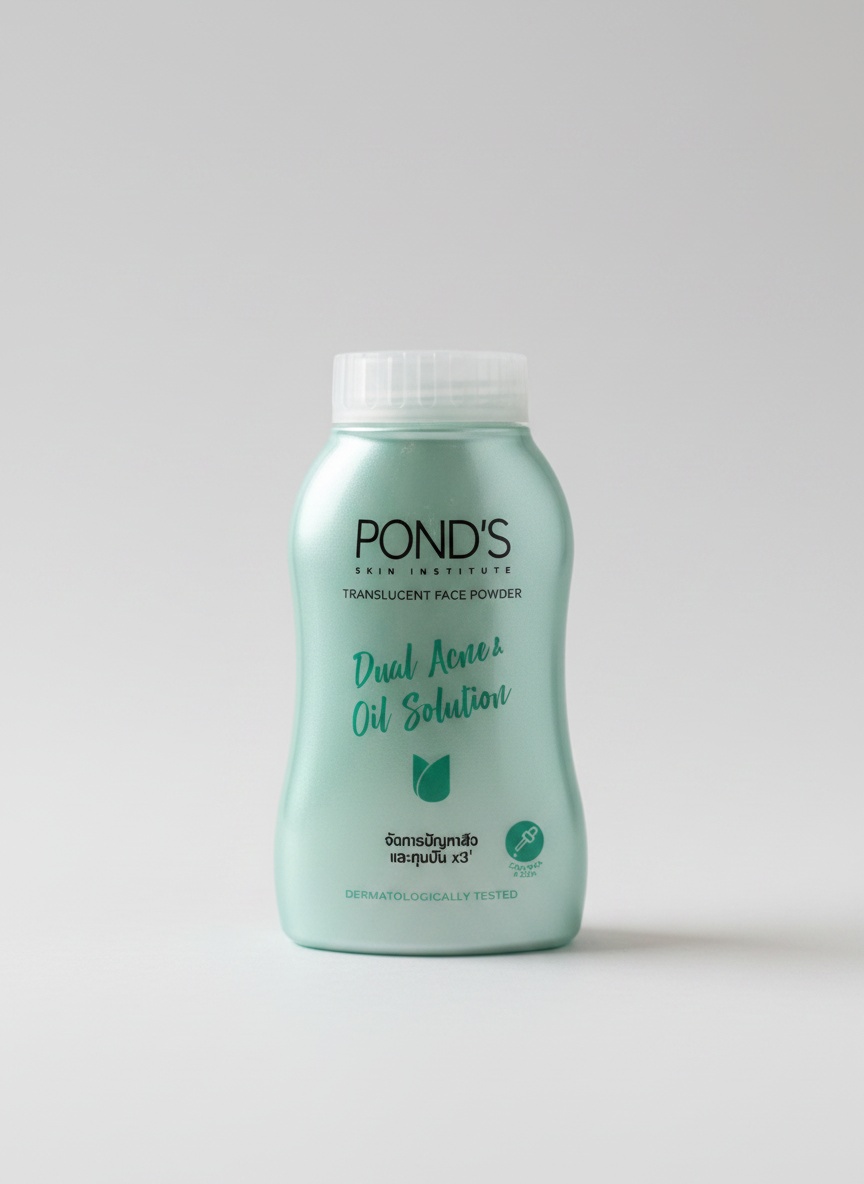 Рассыпчатая пудра Ponds Oil Control & Anti Acne Translucent для жирной и проблемной кожи 45 г