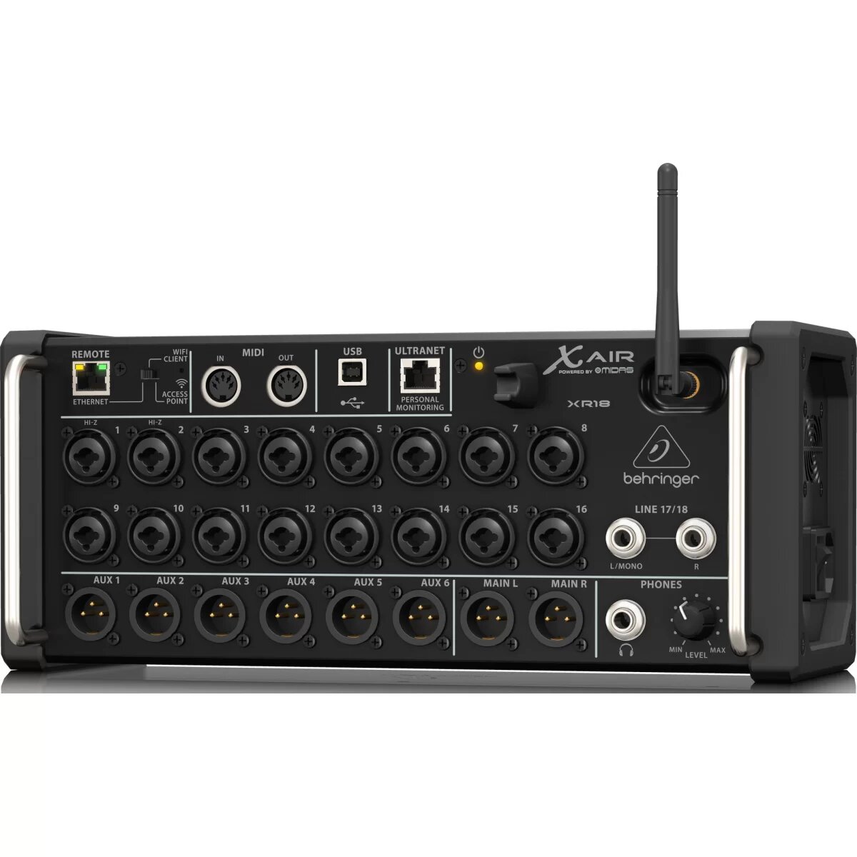 Цифровой рэковый микшер Behringer X Air XR18, 18 каналов, WiFi модуль