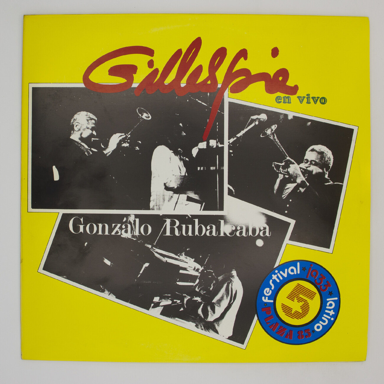 Виниловая пластинка Диззи Гиллеспи - Gillespie En Vivo, 1xLP, EX