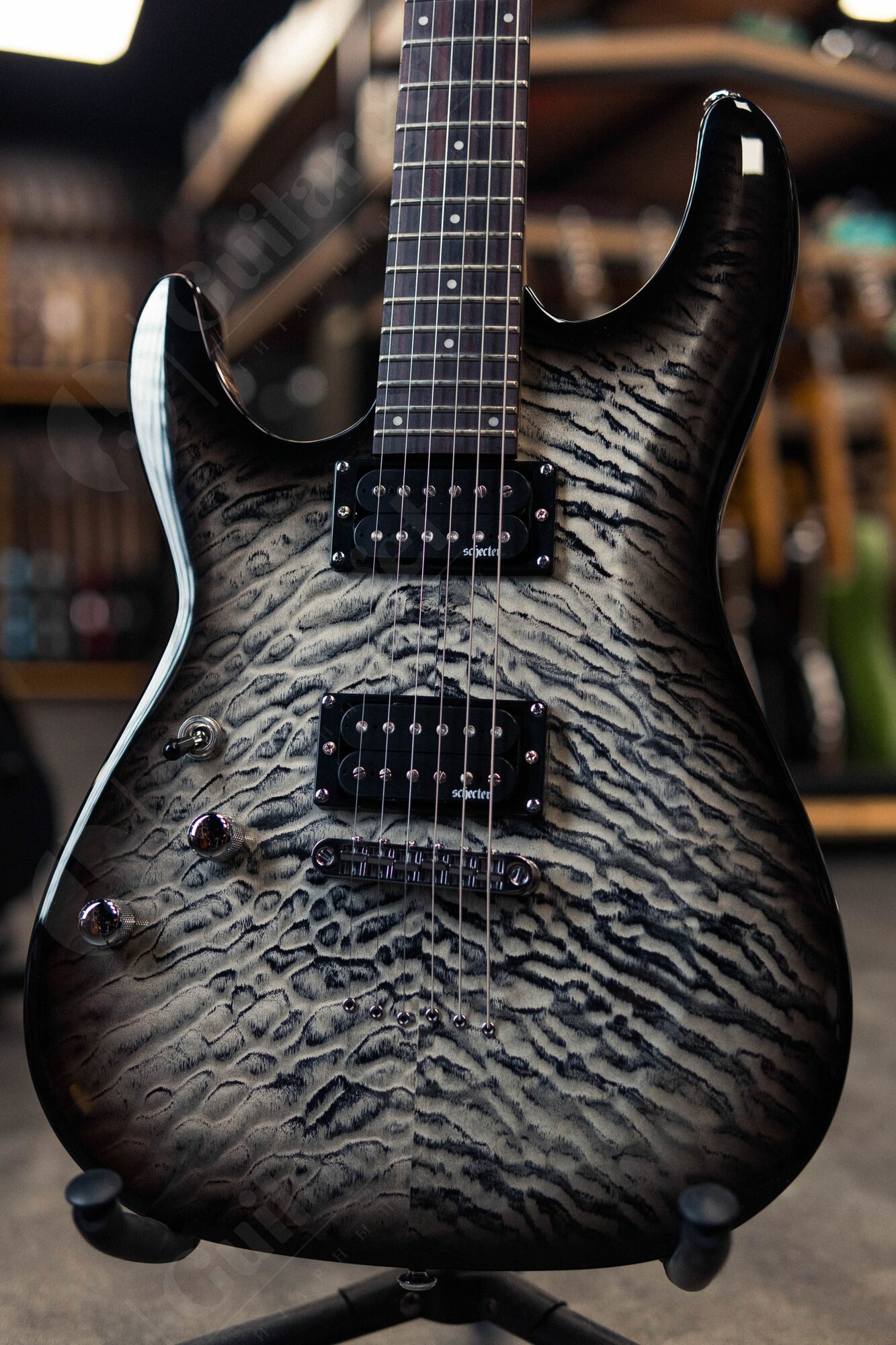 Schecter C-6 Plus CB L/H леворукая Электрогитара — фото 1