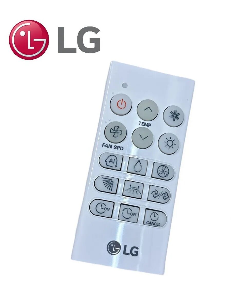 Оригинальный пульт AKB73215611 для кондиционеров LG, ААА*2шт, белый