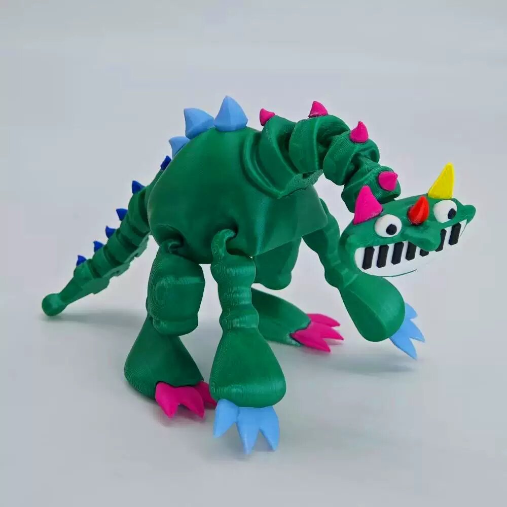 Коллекционная фигурка PPO Blind PY4 Piano Dragon Blind Box: резиновая кукла-человек, Поппи, Кошмарный Лев, фигурка