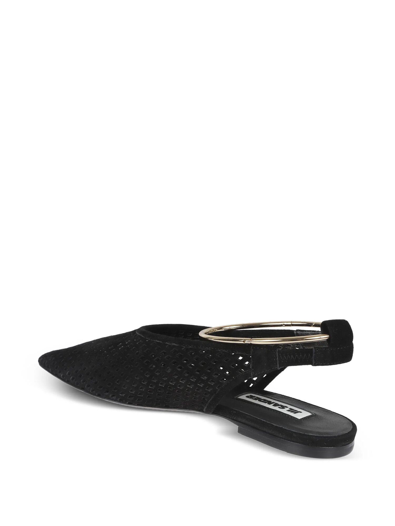 Балетки Jil Sander Ring-embellished ballet flats, размер 38 — фото 1
