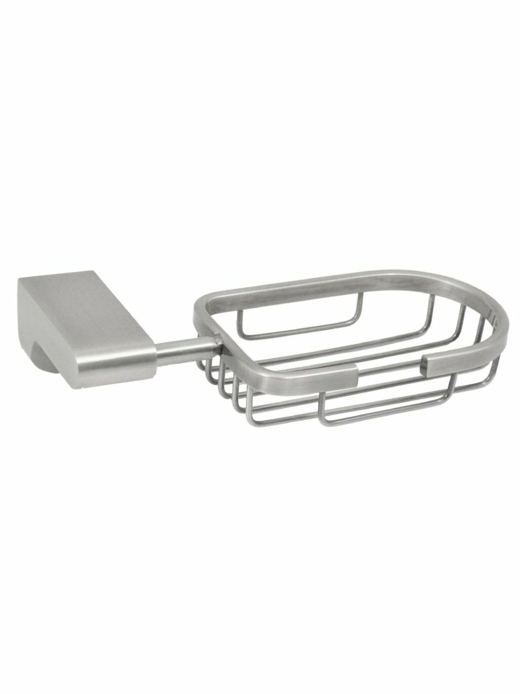 Мыльница Solinne Mirror B-82707 металлическая решетчатая хром, настенный держатель для мыла в ванную комнату 2541.115