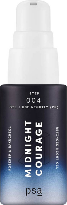 PSA Ретиноловое ночное масло с шиповником и бакучиолом Midnight Courage Rosehip & Bakuchiol Retinoid Night Oil 50g
